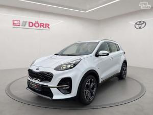 Balts Kia Sportage 2021 Kauņa, ar dzinēja tilpumu 2.00 L un nobraukumu 45 tūkst. km par 28570 €, foto  vietnē AUTOMOTO.COM.LV