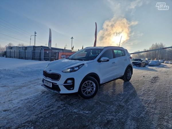 Белый Киа Sportage 2021 в Каунас, объемом двигателя 1.60 л и пробегом 116 тыс. км за 14290 €, фото 1 на AUTOMOTO.COM.LV
