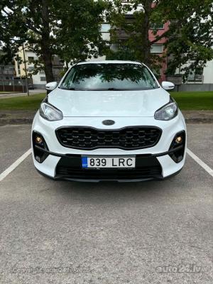 White Kia Sportage 2021 in Tallinn, with an engine capacity of 1.60 L and mileage of 66 thousand km for 18000 €, photo  on AUTOMOTO.COM.LV