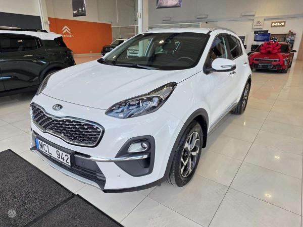 Белый Киа Sportage 2021 в Каунас, объемом двигателя 1.60 л и пробегом 58 тыс. км за 17700 €, фото 1 на AUTOMOTO.COM.LV