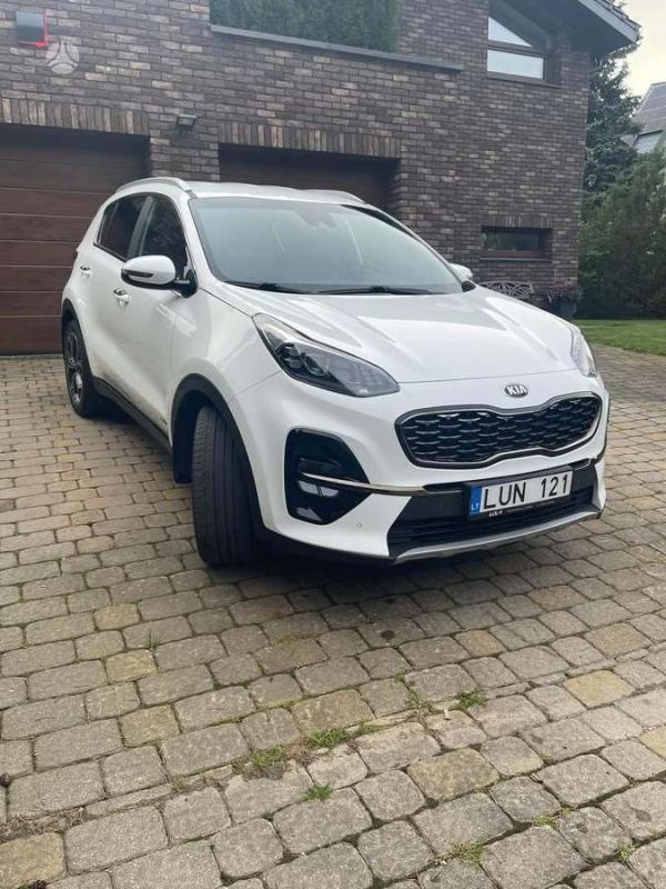 Balts Kia Sportage 2021 Viļņa, ar dzinēja tilpumu 1.59 L un nobraukumu 95 tūkst. km par 17000 €, foto 3 vietnē AUTOMOTO.COM.LV
