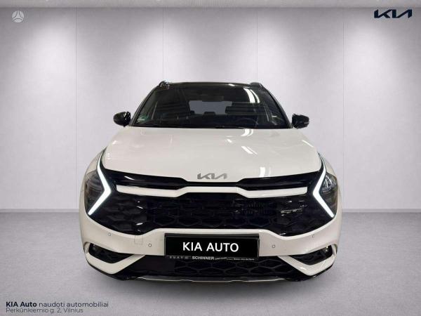 White Kia Sportage 2022 in Vilnius, with an engine capacity of 1.60 L and mileage of 70 thousand km for 33990 €, photo 3 on AUTOMOTO.COM.LV