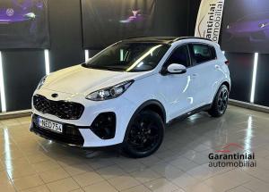 White Kia Sportage 2022 in Vilnius, with an engine capacity of 1.60 L and mileage of 102 thousand km for 17950 €, photo  on AUTOMOTO.COM.LV