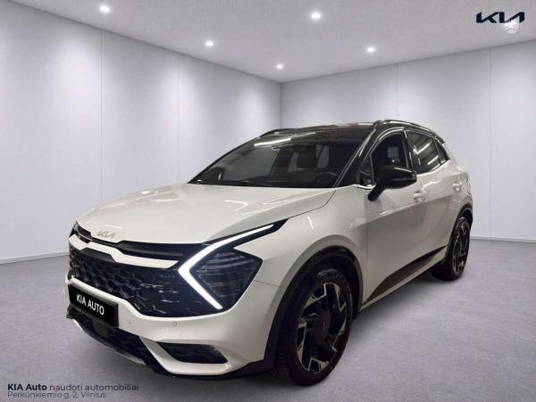 Белый Киа Sportage 2023 в Вильнюс, объемом двигателя 1.60 л и пробегом 46 тыс. км за 28900 €, фото 1 на AUTOMOTO.COM.LV