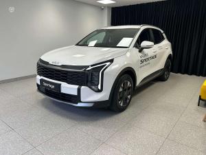 White Kia Sportage 2026 in Vilnius, with an engine capacity of 1.60 L and mileage of 1 thousand km for 32490 €, photo  on AUTOMOTO.COM.LV