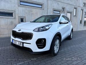 White Kia Sportage 2017 in Tallinn, with an engine capacity of 1.70 L and mileage of 88 thousand km for 13990 €, photo  on AUTOMOTO.COM.LV