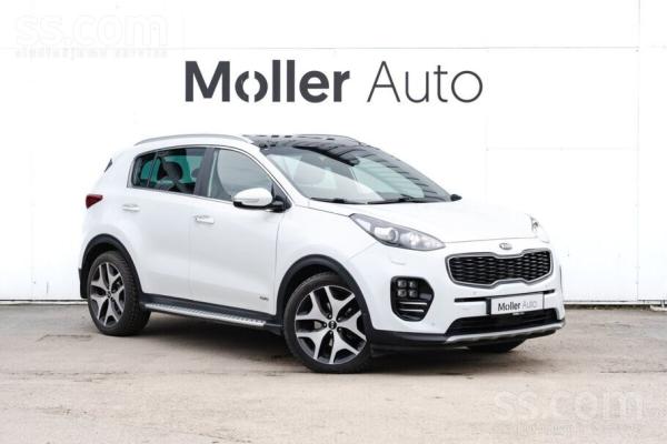 Белый Киа Sportage 2017 в Рига, объемом двигателя 2.00 л и пробегом 201 тыс. км за 11950 €, фото 2 на AUTOMOTO.COM.LV