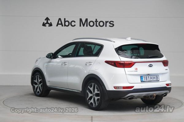 White Kia Sportage 2017 in Tallinn, with an engine capacity of 1.60 L and mileage of 163 thousand km for 11990 €, photo 7 on AUTOMOTO.COM.LV