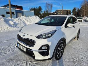 White Kia Sportage 2019 in Tallinn, with an engine capacity of 1.60 L and mileage of 196 thousand km for 14520 €, photo  on AUTOMOTO.COM.LV