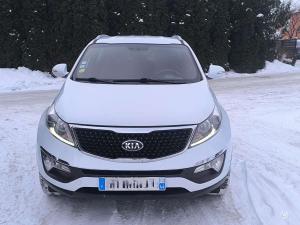 Balts Kia Sportage 2015 Tauragė, ar dzinēja tilpumu 1.70 L un nobraukumu 259 tūkst. km par 6800 €, foto  vietnē AUTOMOTO.COM.LV
