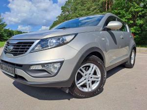 Желтый Киа Sportage 2012 в Пренай, объемом двигателя 1.69 л и пробегом 169 тыс. км за 6400 €, фото  на AUTOMOTO.COM.LV