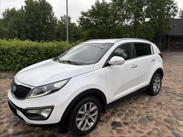 Yellow Kia Sportage 2014 in Telschi, with an engine capacity of 1.59 L and mileage of 202 thousand km for 7250 €, photo 6 on AUTOMOTO.COM.LV