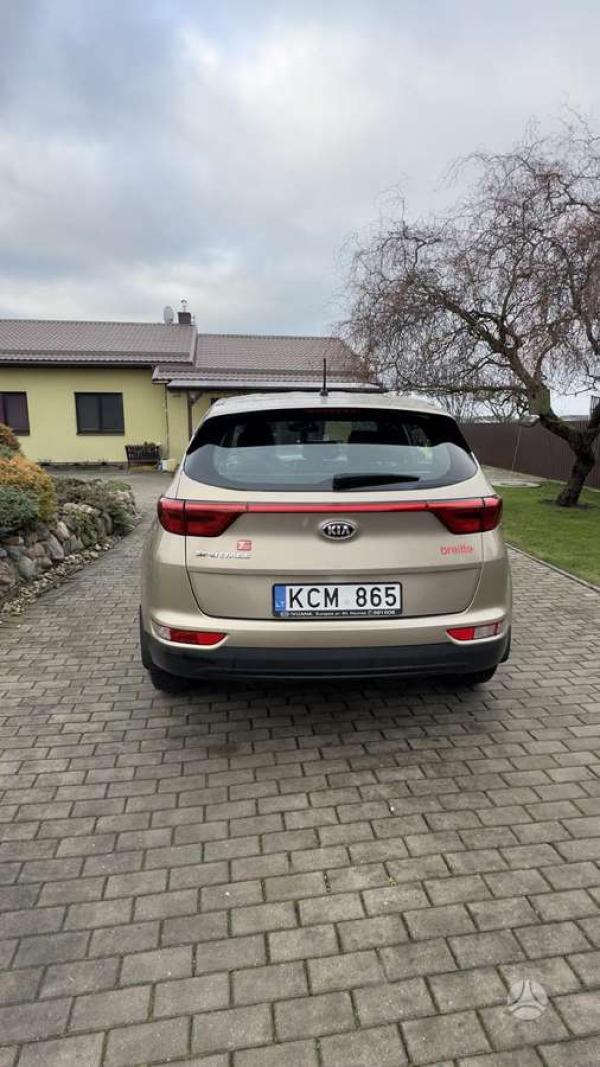 Dzeltens Kia Sportage 2017 Kauņa, ar dzinēja tilpumu 1.59 L un nobraukumu 99 tūkst. km par 13000 €, foto 5 vietnē AUTOMOTO.COM.LV