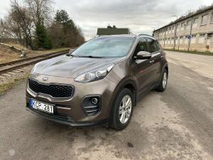 Желтый Киа Sportage 2017 в Каунас, объемом двигателя 1.59 л и пробегом 91 тыс. км за 13500 €, фото  на AUTOMOTO.COM.LV