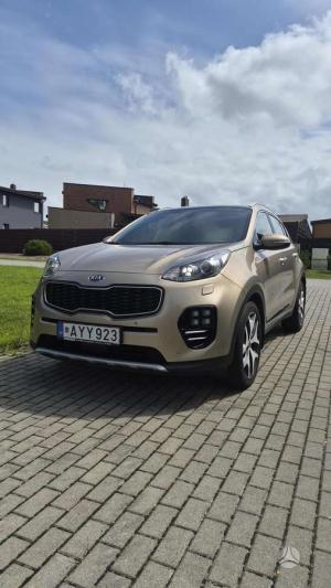 Желтый Киа Sportage 2017 в Клайпеда, объемом двигателя 1.60 л и пробегом 83 тыс. км за 17500 €, фото  на AUTOMOTO.COM.LV
