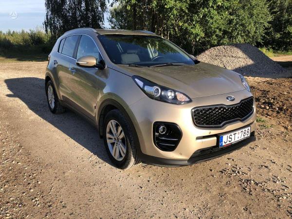 Желтый Киа Sportage 2017 в Вильнюс, объемом двигателя 1.69 л и пробегом 158 тыс. км за 9500 €, фото 4 на AUTOMOTO.COM.LV