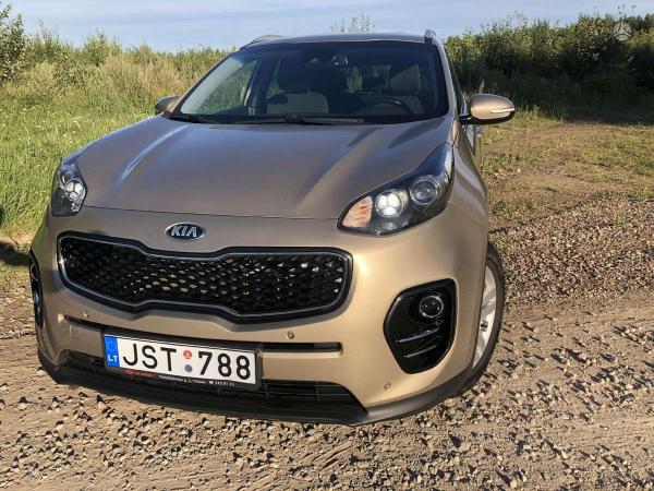 Желтый Киа Sportage 2017 в Вильнюс, объемом двигателя 1.69 л и пробегом 158 тыс. км за 9500 €, фото 8 на AUTOMOTO.COM.LV