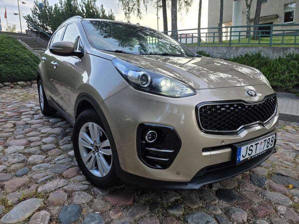 Желтый Киа Sportage 2017 в Утена, объемом двигателя 1.69 л и пробегом 173 тыс. км за 9600 €, фото 2 на AUTOMOTO.COM.LV