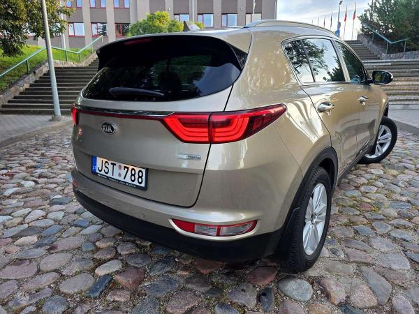 Желтый Киа Sportage 2017 в Утена, объемом двигателя 1.69 л и пробегом 173 тыс. км за 9600 €, фото 4 на AUTOMOTO.COM.LV