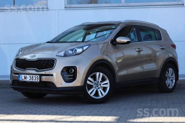 Желтый Киа Sportage 2018 в Рига, объемом двигателя 1.70 л и пробегом 0 тыс. км за 11995 €, фото 1 на AUTOMOTO.COM.LV