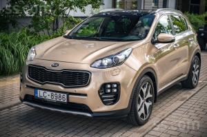 Dzeltens Kia Sportage 2018 Rīga, ar dzinēja tilpumu 1.60 L un nobraukumu 159 tūkst. km par 12990 €, foto  vietnē AUTOMOTO.COM.LV