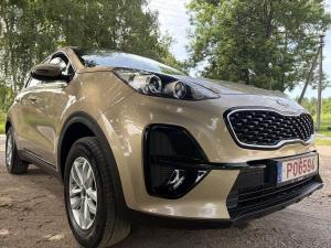 Yellow Kia Sportage 2019 in Utena, with an engine capacity of 1.60 L and mileage of 187 thousand km for 11800 €, photo  on AUTOMOTO.COM.LV