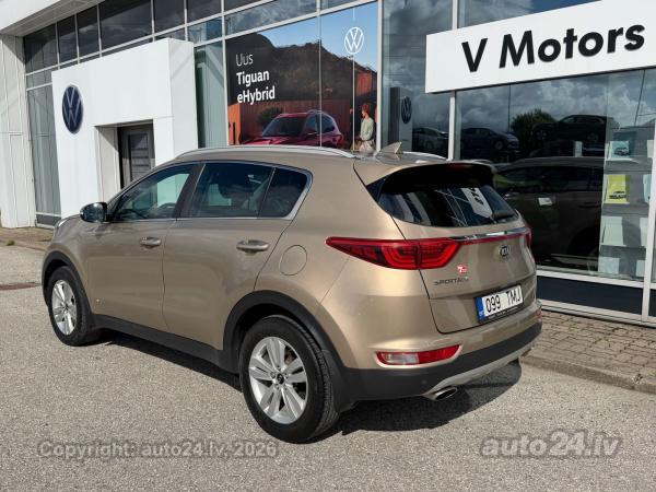 Желтый Киа Sportage 2017 в Вильянди, объемом двигателя 1.60 л и пробегом 159 тыс. км за 10900 €, фото 3 на AUTOMOTO.COM.LV