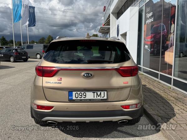 Желтый Киа Sportage 2017 в Вильянди, объемом двигателя 1.60 л и пробегом 159 тыс. км за 10900 €, фото 4 на AUTOMOTO.COM.LV