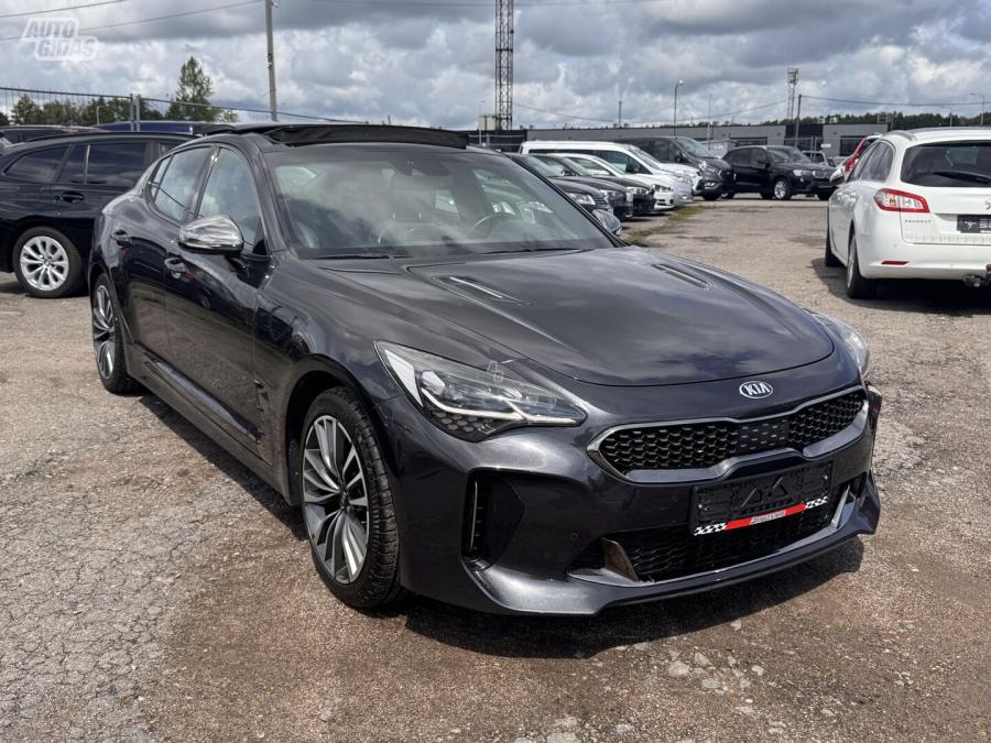 Melns Kia Stinger 2018 Kauņa, ar dzinēja tilpumu 2.20 L un nobraukumu 201 tūkst. km par 15850 €, foto 1 vietnē AUTOMOTO.COM.LV