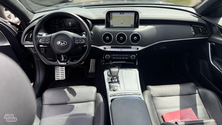 Melns Kia Stinger 2018 Kauņa, ar dzinēja tilpumu 2.20 L un nobraukumu 201 tūkst. km par 15850 €, foto 27 vietnē AUTOMOTO.COM.LV