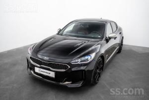 Black Kia Stinger 2021 in Tallinn, with an engine capacity of 3.30 L and mileage of 71 thousand km for 27999 €, photo  on AUTOMOTO.COM.LV