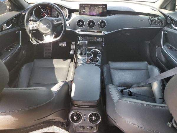 Black Kia Stinger 2023 in Vilnius, with an engine capacity of 2.50 L and mileage of 86 thousand km for 11900 €, photo 11 on AUTOMOTO.COM.LV