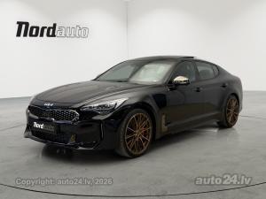 Melns Kia Stinger 2023 Tallina, ar dzinēja tilpumu 3.30 L un nobraukumu 81 tūkst. km par 37900 €, foto 1 vietnē AUTOMOTO.COM.LV