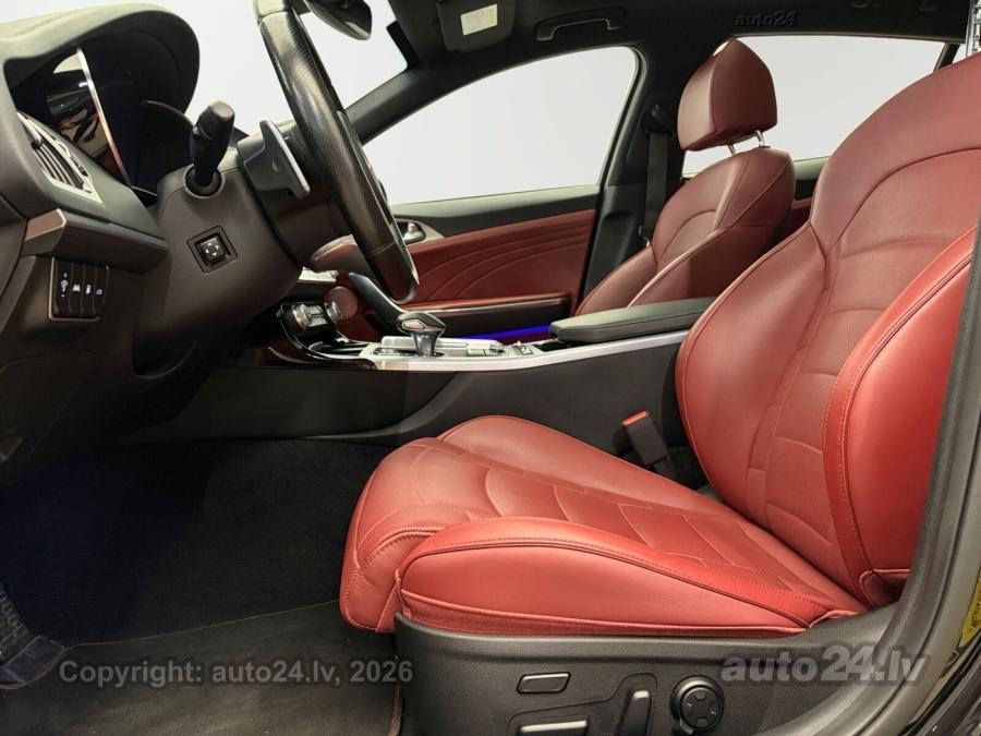 Melns Kia Stinger 2023 Tallina, ar dzinēja tilpumu 3.30 L un nobraukumu 81 tūkst. km par 37900 €, foto 6 vietnē AUTOMOTO.COM.LV
