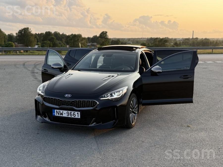 Melns Kia Stinger 2017 Rīga, ar dzinēja tilpumu 2.20 L un nobraukumu 215 tūkst. km par 16000 €, foto 9 vietnē AUTOMOTO.COM.LV