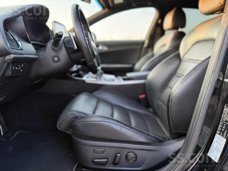 Melns Kia Stinger 2017 Rīga, ar dzinēja tilpumu 2.20 L un nobraukumu 218 tūkst. km par 16000 €, foto 11 vietnē AUTOMOTO.COM.LV
