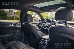 Black Kia Stinger 2017 in Riga, with an engine capacity of 2.20 L and mileage of 224 thousand km for 11990 €, photo 11 on AUTOMOTO.COM.LV