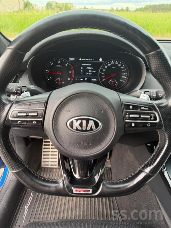 Zils Kia Stinger 2020 Rīga, ar dzinēja tilpumu 2.20 L un nobraukumu 77 tūkst. km par 19500 €, foto 8 vietnē AUTOMOTO.COM.LV