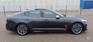 Brown Kia Stinger 2018 in Kaunas, with an engine capacity of 2.20 L and mileage of 201 thousand km for 14850 €, photo 5 on AUTOMOTO.COM.LV