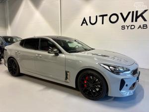 Grey Kia Stinger 2018 in Kaunas, with an engine capacity of 0.00 L and mileage of 85 thousand km for 35254 €, photo  on AUTOMOTO.COM.LV