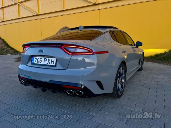 Grey Kia Stinger 2019 in Tartu, with an engine capacity of 3.30 L and mileage of 121 thousand km for 24999 €, photo 8 on AUTOMOTO.COM.LV