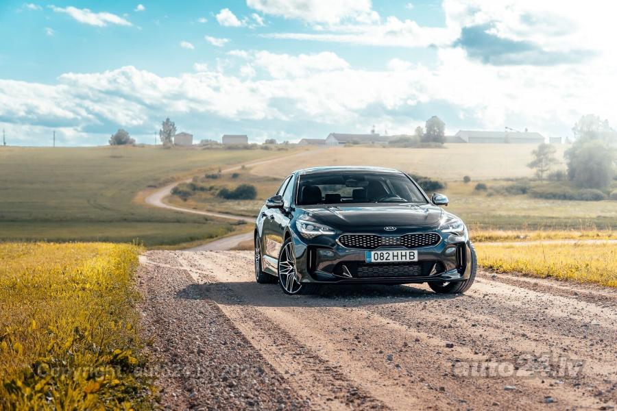 Pelēks Kia Stinger 2021 Tartu, ar dzinēja tilpumu 3.30 L un nobraukumu 96 tūkst. km par 34000 €, foto 6 vietnē AUTOMOTO.COM.LV