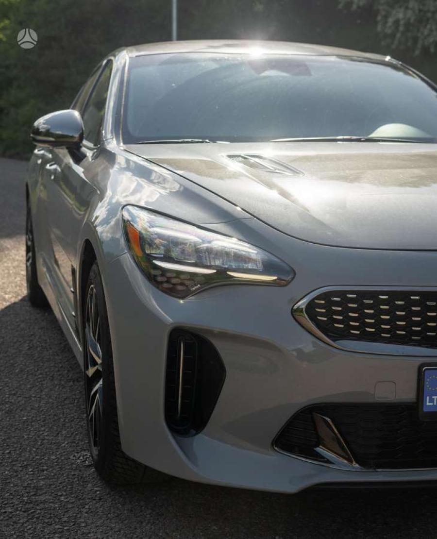 Pelēks Kia Stinger 2022 Viļņa, ar dzinēja tilpumu 2.50 L un nobraukumu 79 tūkst. km par 20000 €, foto 33 vietnē AUTOMOTO.COM.LV