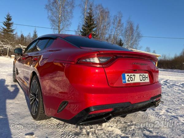 Sarkans Kia Stinger 2018 Tartu, ar dzinēja tilpumu 2.20 L un nobraukumu 158 tūkst. km par 25000 €, foto 2 vietnē AUTOMOTO.COM.LV