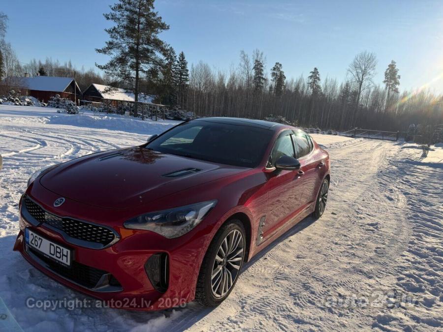 Sarkans Kia Stinger 2018 Tartu, ar dzinēja tilpumu 2.20 L un nobraukumu 158 tūkst. km par 25000 €, foto 4 vietnē AUTOMOTO.COM.LV