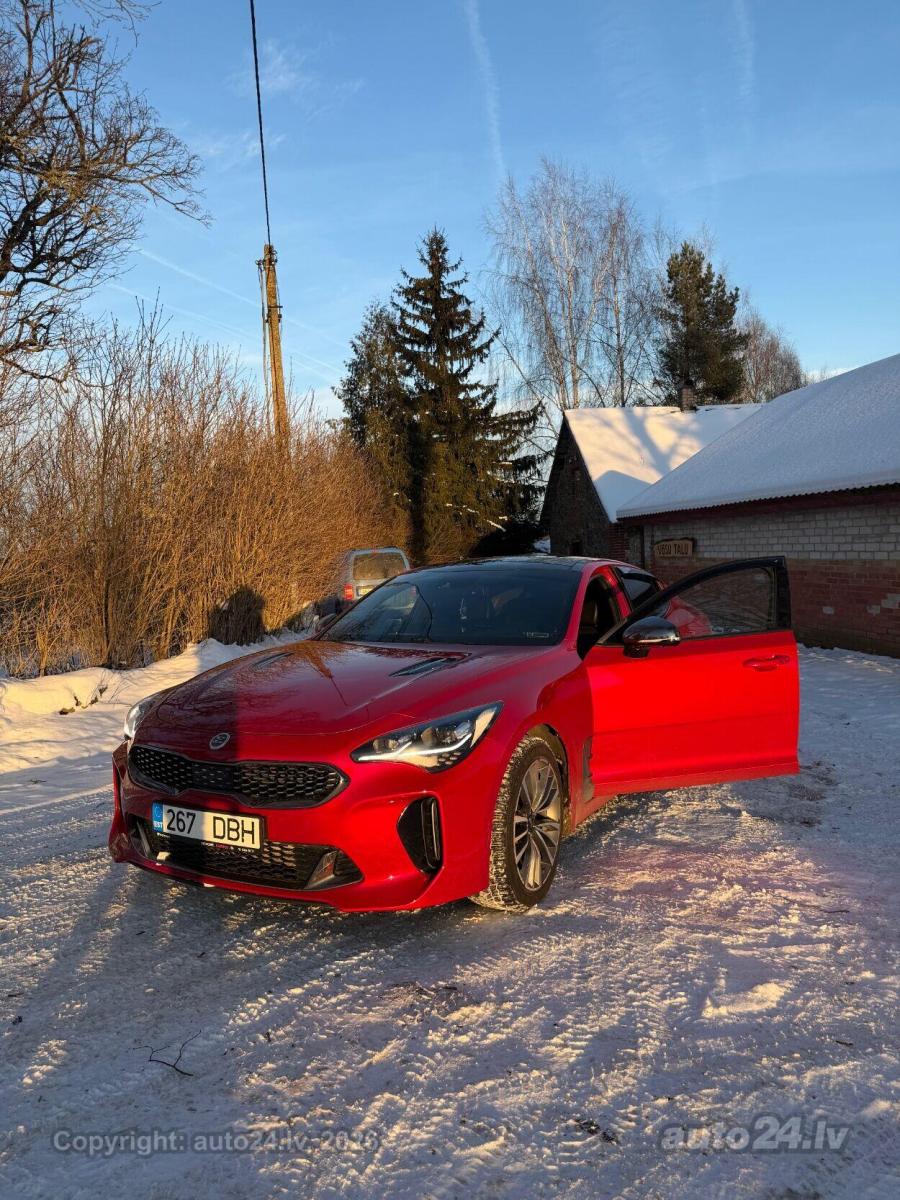 Sarkans Kia Stinger 2018 Tartu, ar dzinēja tilpumu 2.20 L un nobraukumu 158 tūkst. km par 25000 €, foto 6 vietnē AUTOMOTO.COM.LV