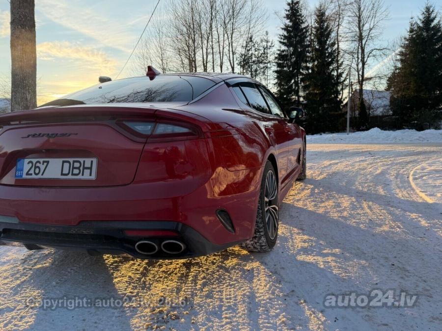 Sarkans Kia Stinger 2018 Tartu, ar dzinēja tilpumu 2.20 L un nobraukumu 158 tūkst. km par 25000 €, foto 12 vietnē AUTOMOTO.COM.LV