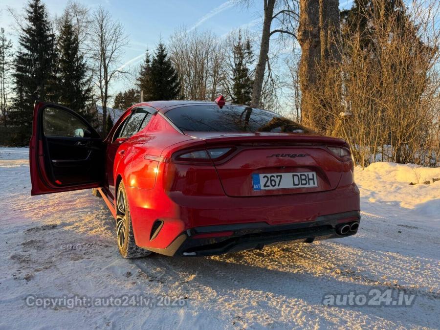 Sarkans Kia Stinger 2018 Tartu, ar dzinēja tilpumu 2.20 L un nobraukumu 158 tūkst. km par 25000 €, foto 14 vietnē AUTOMOTO.COM.LV