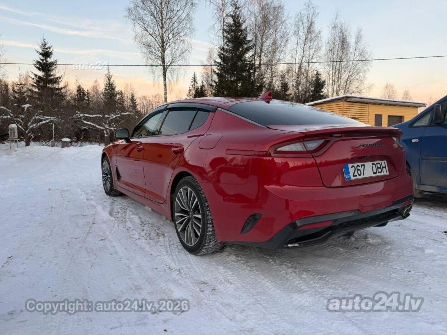 Sarkans Kia Stinger 2018 Tartu, ar dzinēja tilpumu 2.20 L un nobraukumu 158 tūkst. km par 25000 €, foto 22 vietnē AUTOMOTO.COM.LV