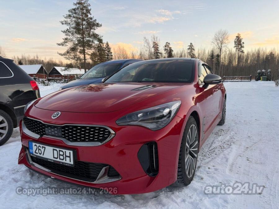 Sarkans Kia Stinger 2018 Tartu, ar dzinēja tilpumu 2.20 L un nobraukumu 158 tūkst. km par 25000 €, foto 23 vietnē AUTOMOTO.COM.LV